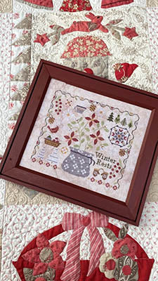 Winter Rests | Blueberry Ridge Designs Cross Stitch Chart – Talking Dog ...